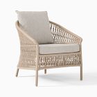 Lincoln Outdoor Petite Lounge Chair | West Elm