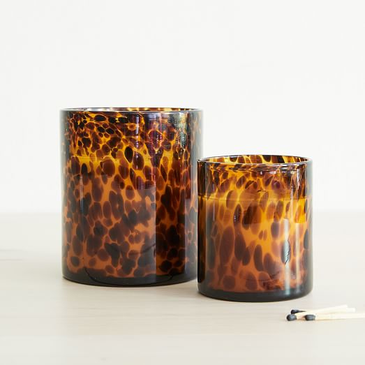 Tortoise Glass Candles - Vetiver Oud | West Elm