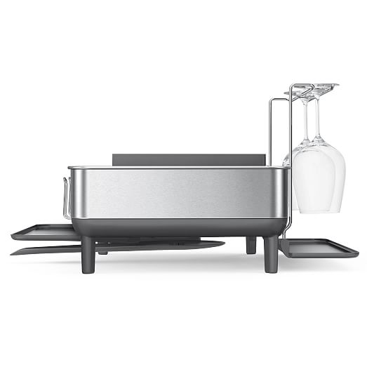simplehuman Stainless Steel Dish Rack | West Elm