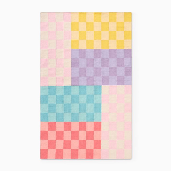 Checker Blocks Rug | West Elm