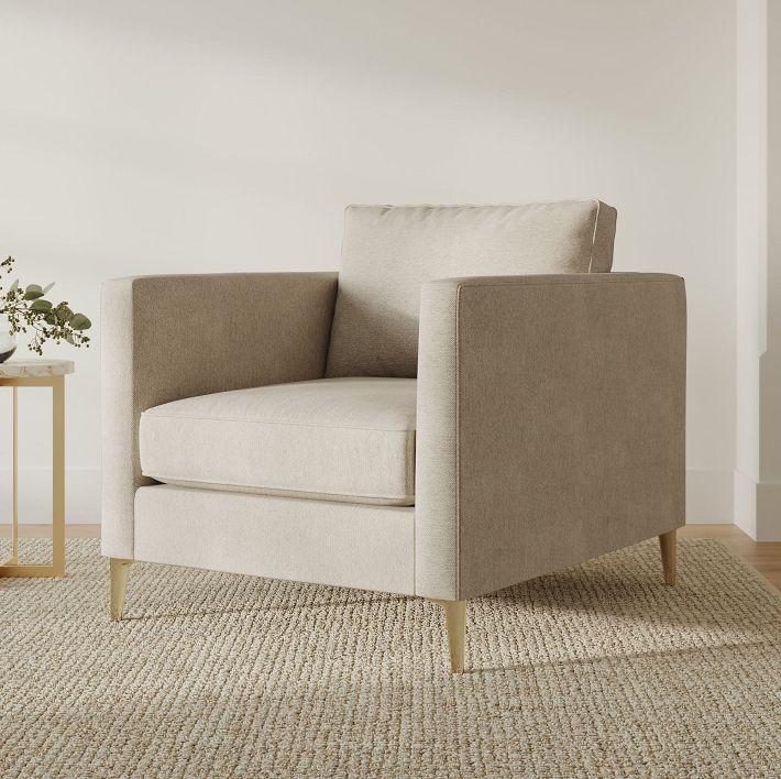 Harris Loft Chair - Metal Legs | West Elm