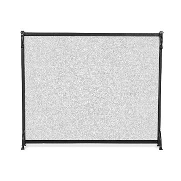 Craftsman Single Panel Fireplace Screen | West Elm