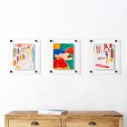 Girl Friday Modern Acrylic Frame | West Elm