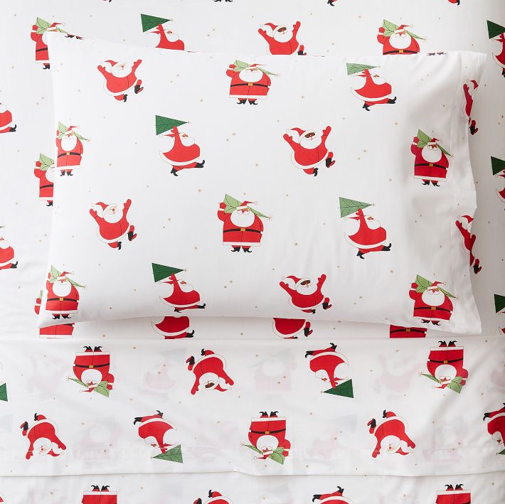 Modern Santa Sheet Set | West Elm