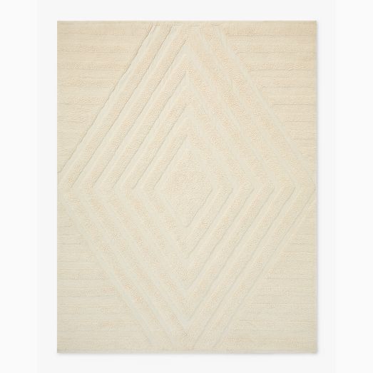 Rhombus Washable Rug | West Elm