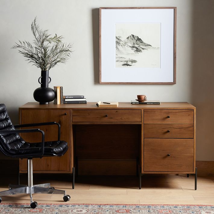 Veda Executive Desk | West Elm