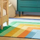 Corner Stripe Rug | West Elm