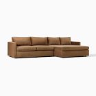 Harris Double Wide Chaise Sectional | Sofa With Chaise | West Elm