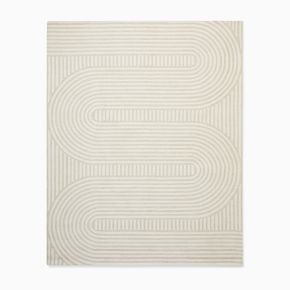 Modern Track Easy Care Rug | West Elm