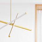 Light Rods LED Chandelier (38"–55") | West Elm