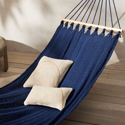 Double Weave Hammock w/ Spreader Bar | West Elm