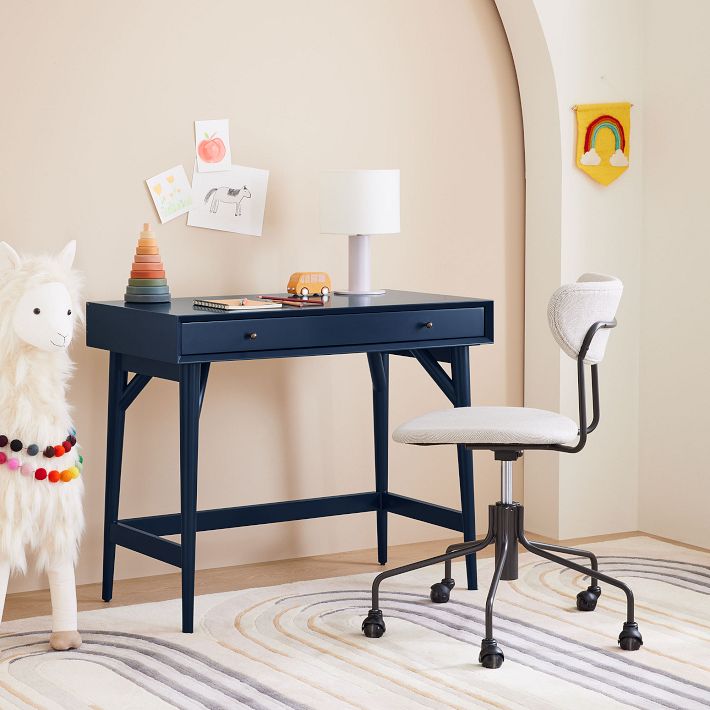 Mid-Century Painted Mini Desk (36") | West Elm