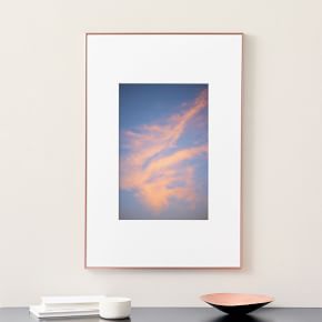 Oversized Gallery Picture Frame - Rose Gold | West Elm