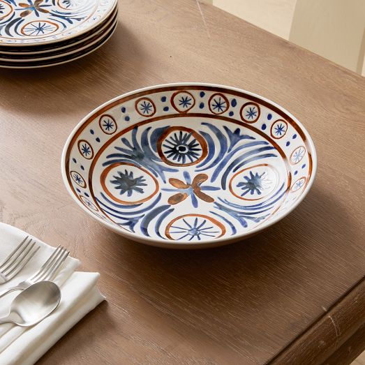 Nilak Stoneware Serving Bowl | West Elm