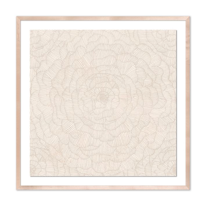 Subtle Fora Framed Wall Art by Coup D'Esprit | West Elm