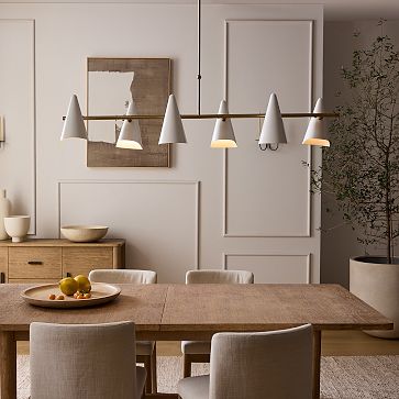 Coco Linear Chandelier (54") | West Elm