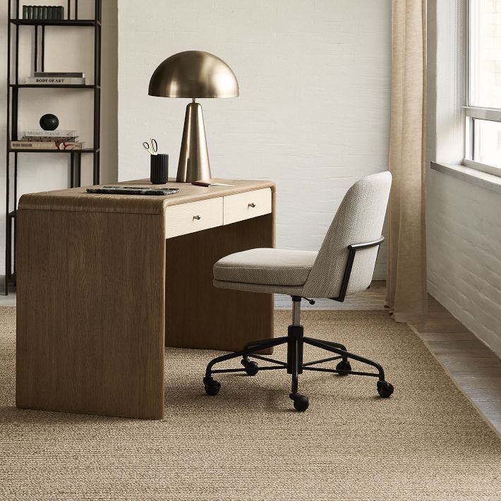 Jack Metal Frame Swivel Office Chair | West Elm