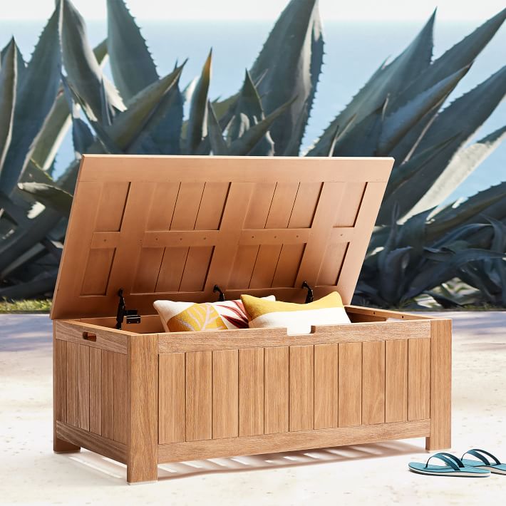 Playa Outdoor Storage Trunk | West Elm
