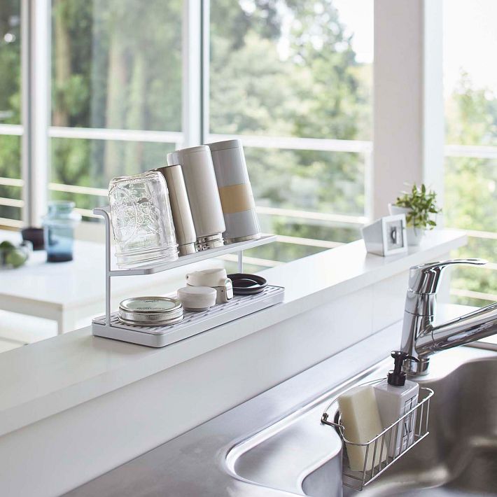 Yamazaki Countertop Bottle Drying Rack | West Elm