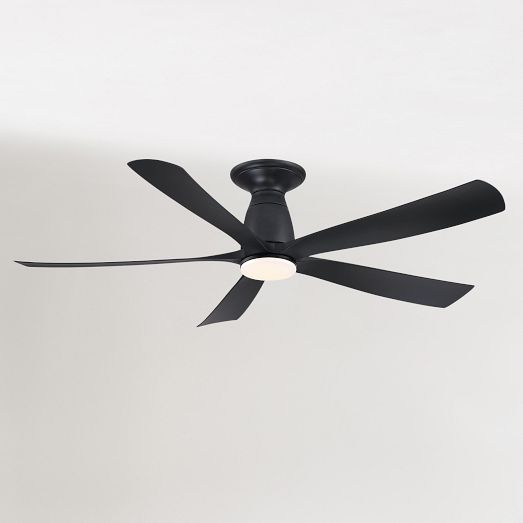 Kute5 Flush Mount Ceiling Fan 52" | West Elm