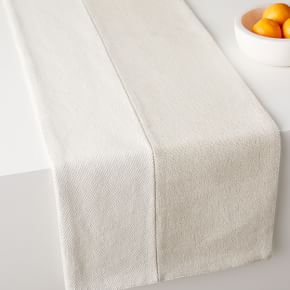 Cotton Canvas Table Runner | West Elm