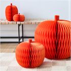 Halloween Paper Accordion Pumpkins | West Elm