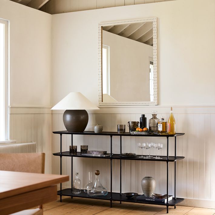 Phoebe Bone Inlay Wall Mirror | West Elm