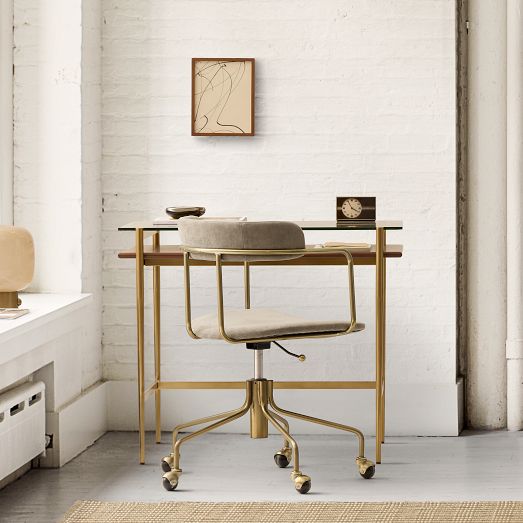 Mid-Century Art Display Mini Desk (36") | West Elm