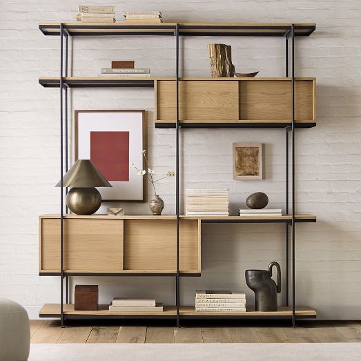 Pierce Extra Wide Shelf Unit (72") | West Elm
