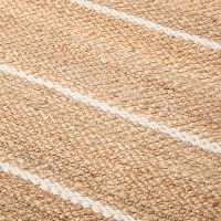 Graduated Stripe Jute Rug | West Elm