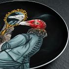 Dapper Animal Halloween Salad Plates | West Elm