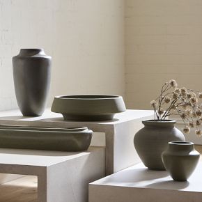 Charlie Ceramic Vases | West Elm