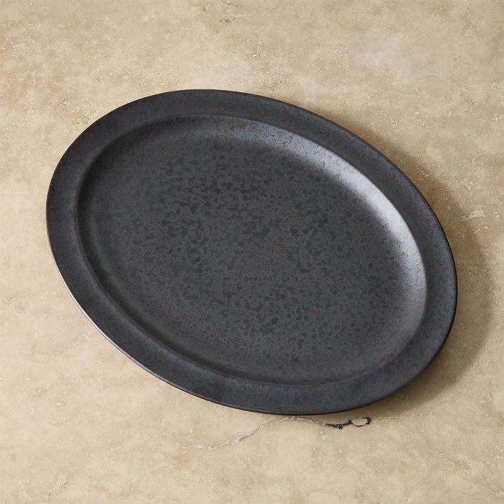 Lucia Wide Rim Serving Platter | West Elm