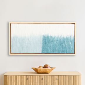 Blue Felt Dimensional Wall Art | West Elm