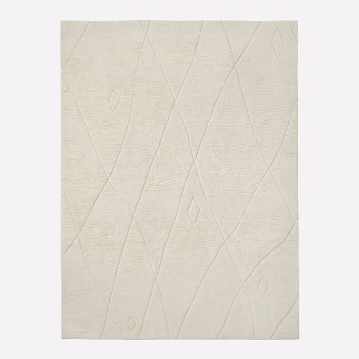 Diamond Drift Shag Rug | West Elm