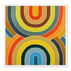 Overlapping Arcs Framed Wall Art by Erica Hauser | West Elm