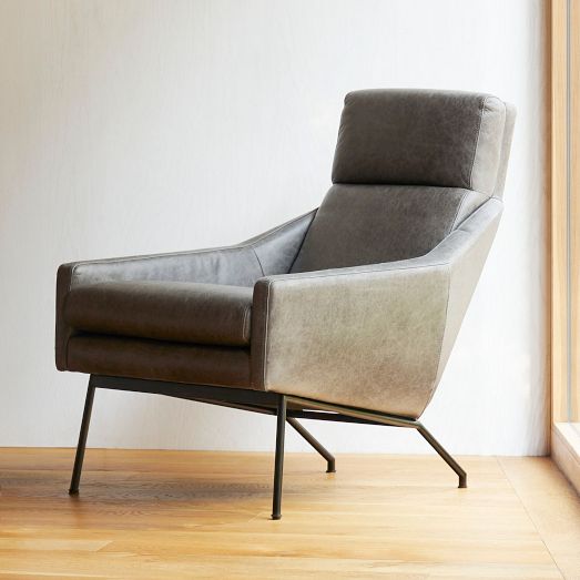 Austin Leather Chair | West Elm
