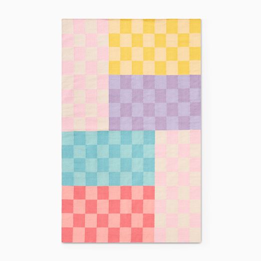 Checker Blocks Rug | West Elm
