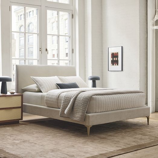 Andes Bed - Metal Legs | West Elm