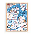 I Love Boston Framed Wall Art by Minted for West Elm Kids | West Elm