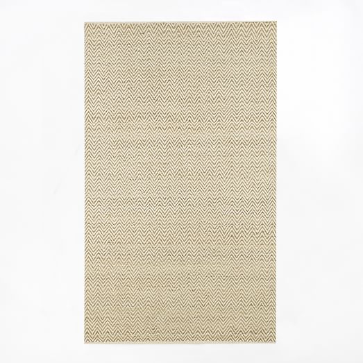 Jute Chenille Herringbone Rug | West Elm