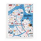 I Love Boston Framed Wall Art by Minted for West Elm Kids | West Elm