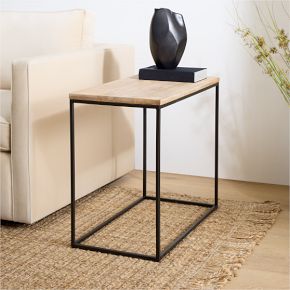 Streamline Side Table (28") - Wood | West Elm