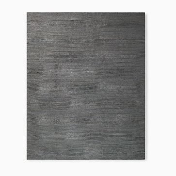 Textured Stripe Jute Rug | West Elm