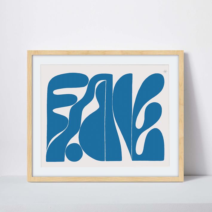 Christopher David Ryan Print - Blue Garden | West Elm