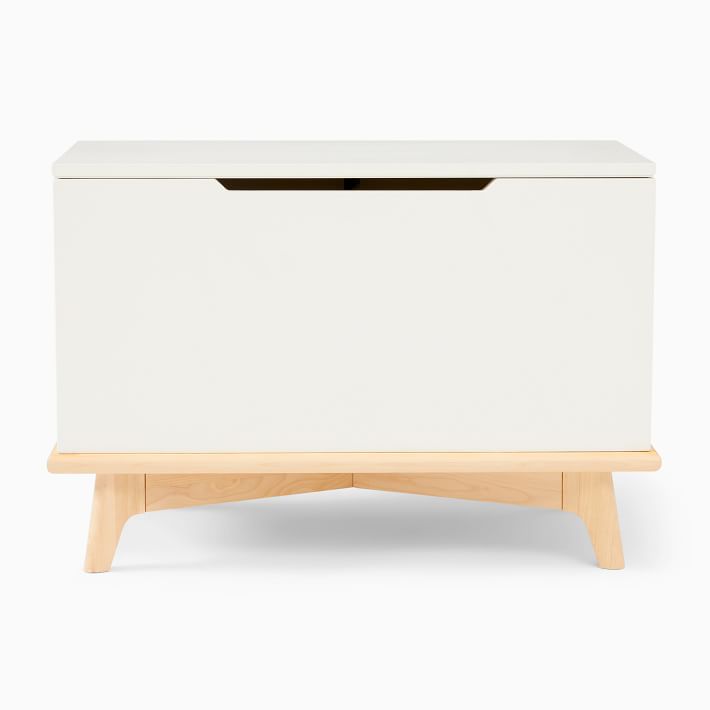 Off white toy chest store