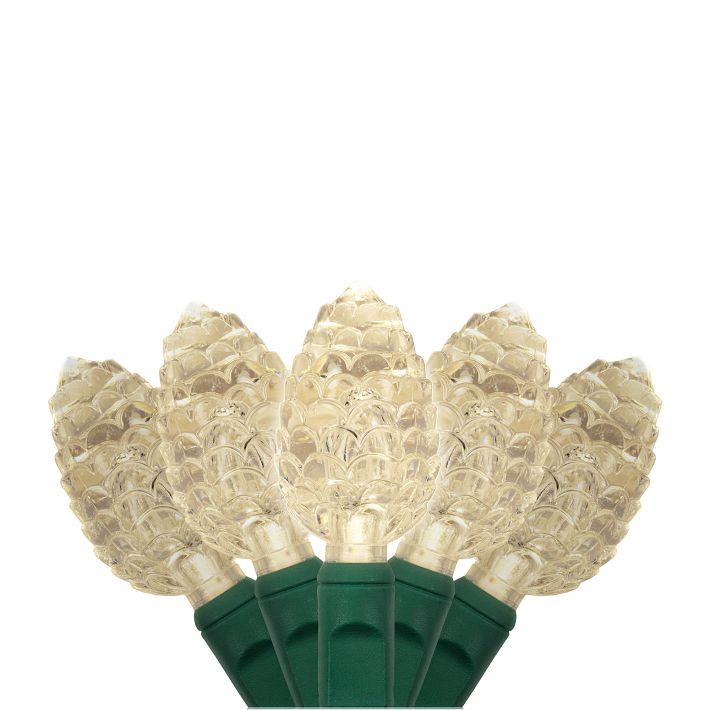 LED Pine Cone Lights | West Elm