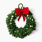 Felt Mistletoe Wreath | West Elm