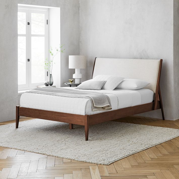 Wright Upholstered Bed | West Elm