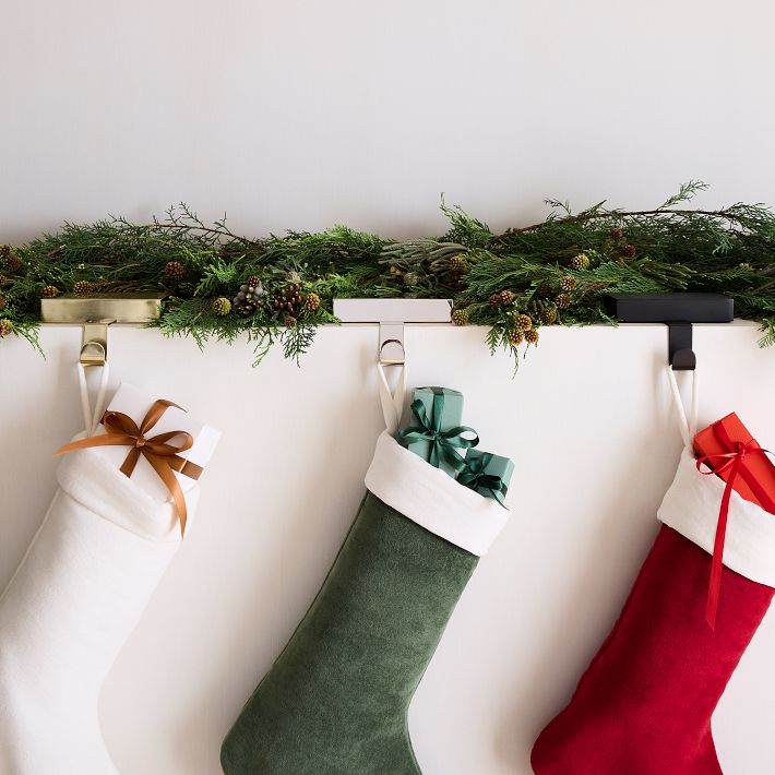 Low Profile Stocking Holder | West Elm